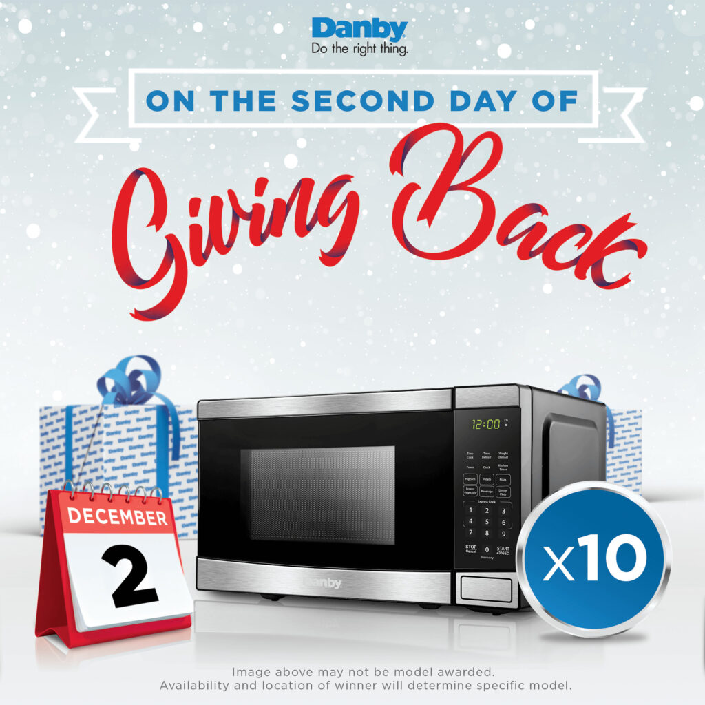 Danby's 10 Days of Giving Back | Danby Canada