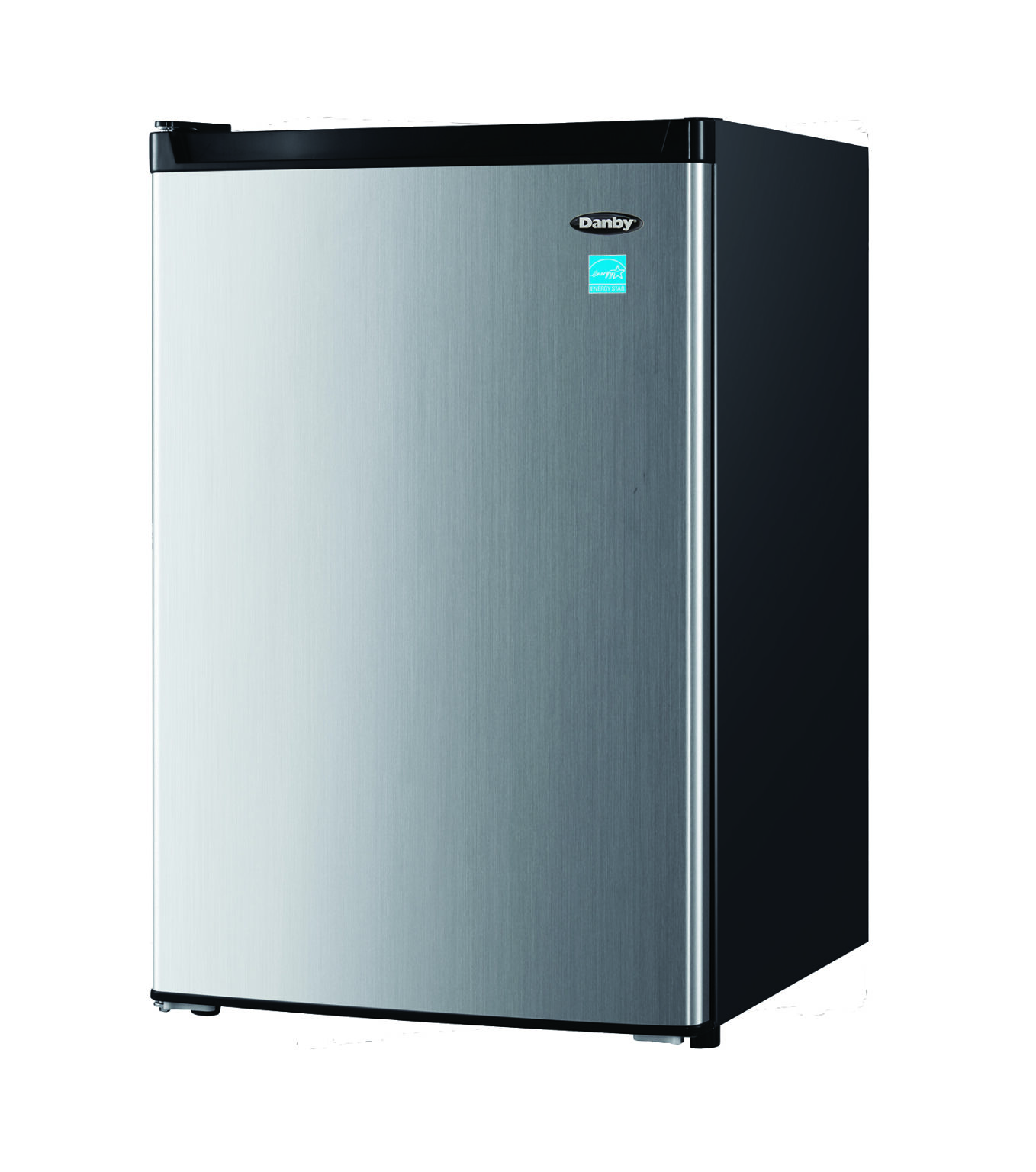 Danby 4.5 cu. ft. Compact Fridge with True Freezer in Stainless Steel ...