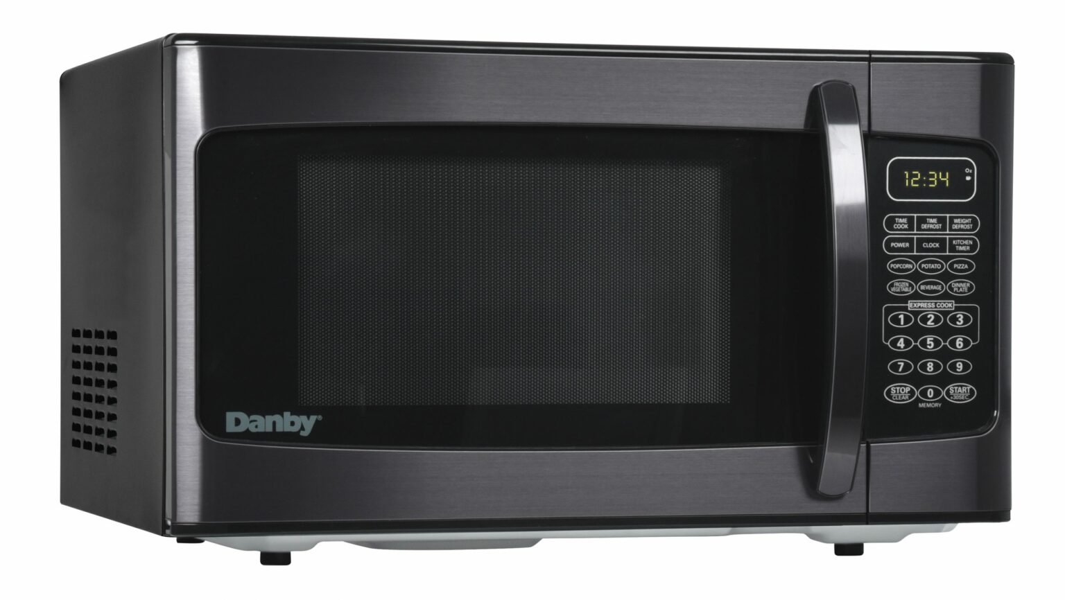 Danby 1.1 cu. ft. Countertop Microwave in Black Stainless Steel ...