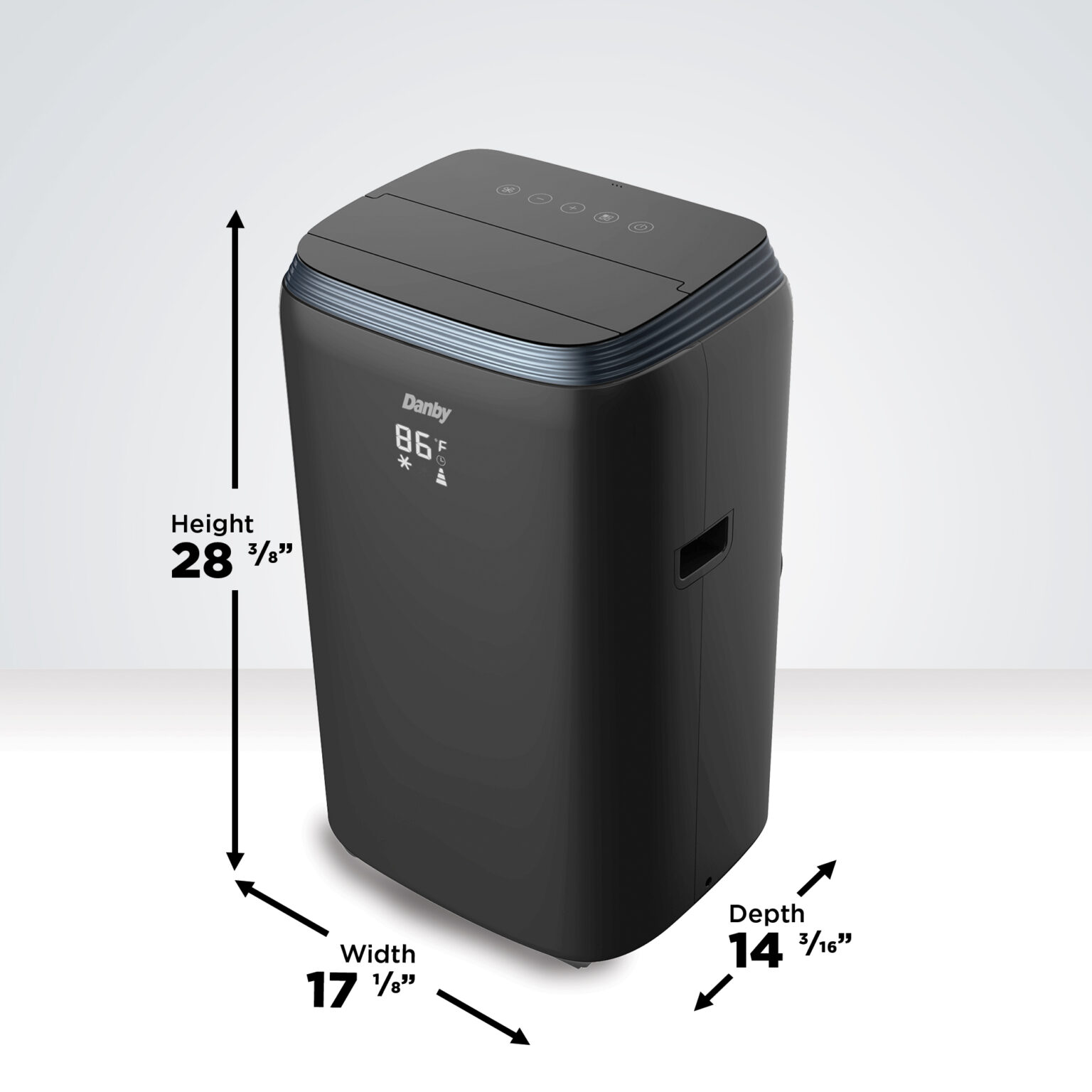 Danby 12,500 BTU (8,000 SACC) 4-in-1 Portable Air Conditioner with ISTA ...