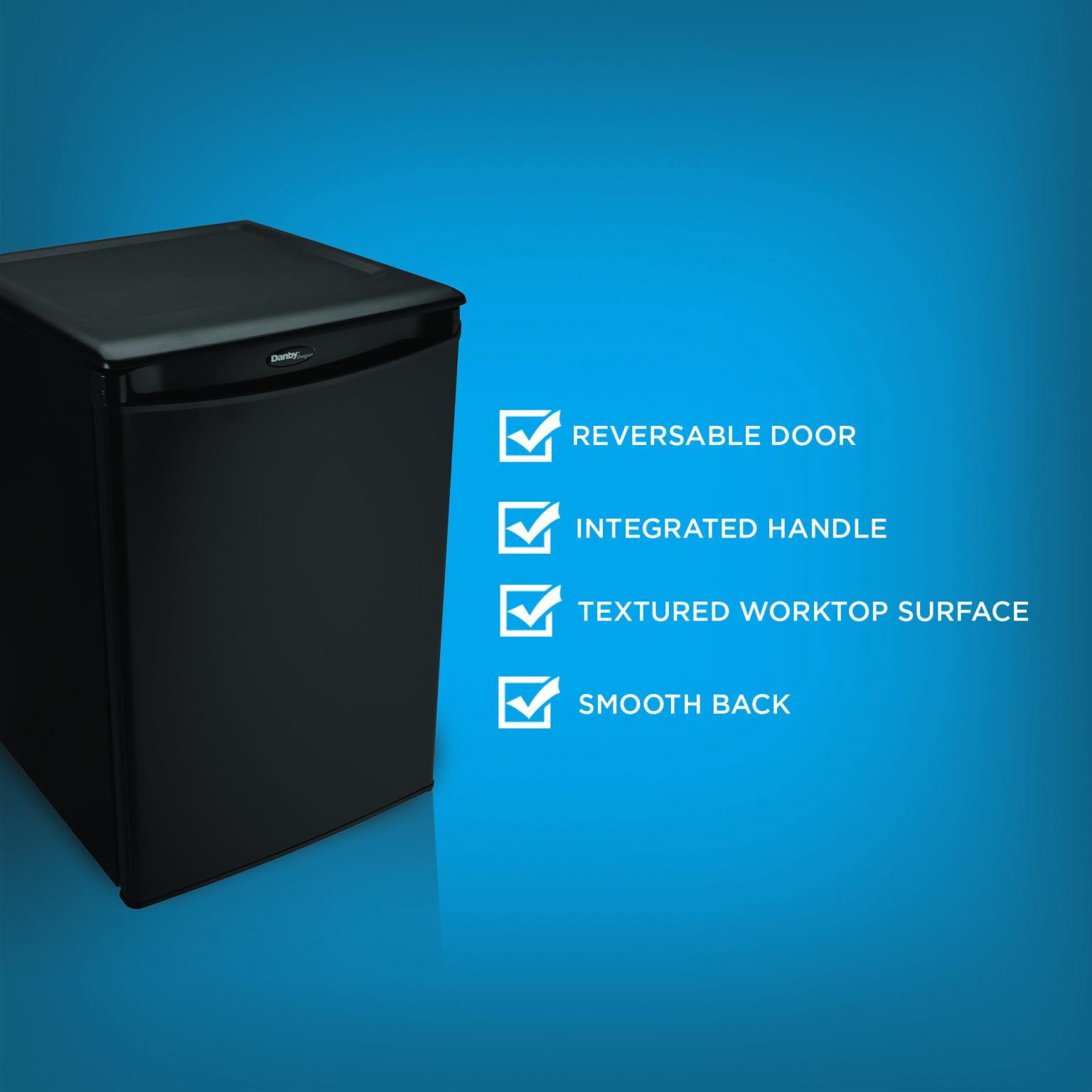 Danby 2.6 cu. ft. Compact Fridge in Black - DAR026A1BDD | Danby Canada