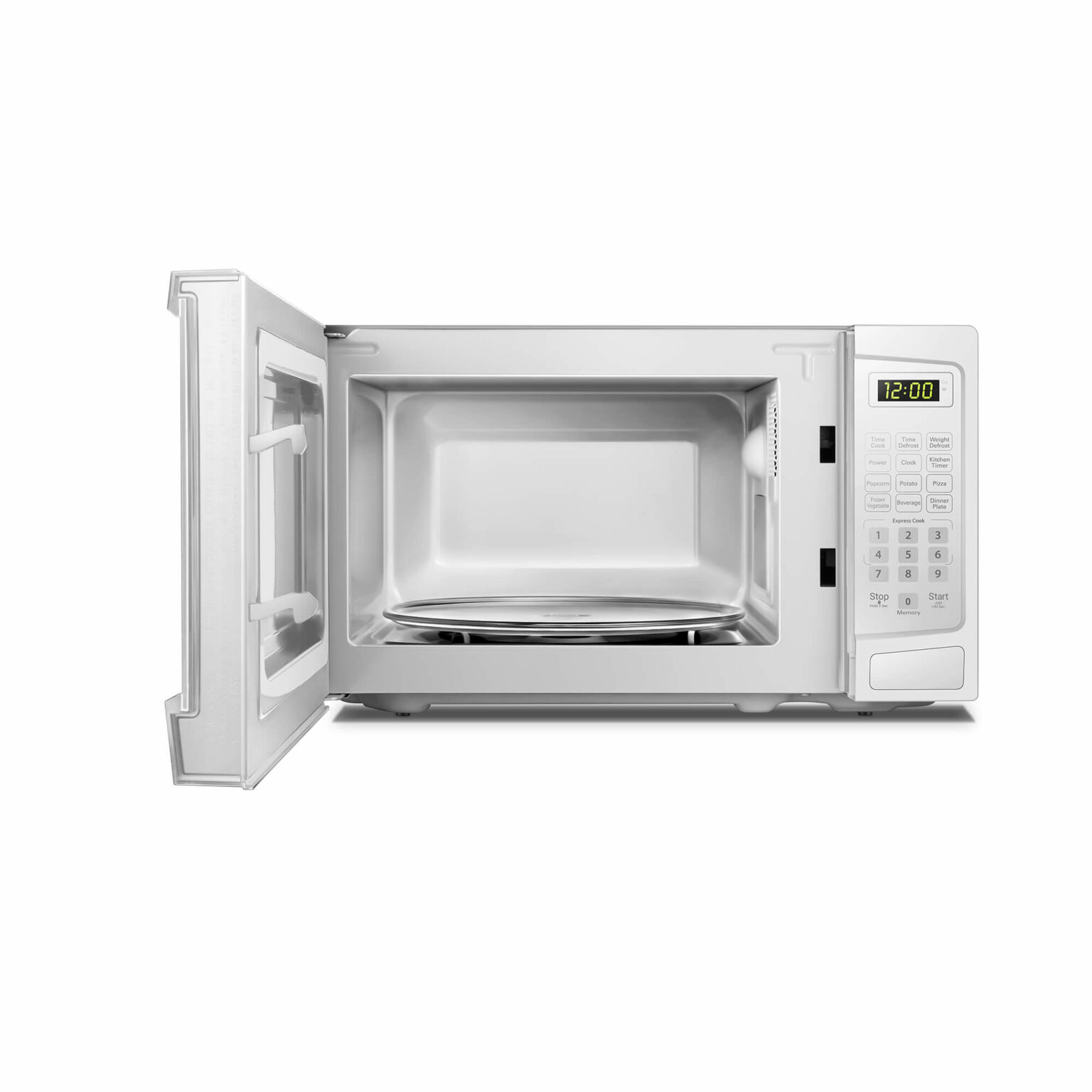 Danby 1.1 cu ft. White Microwave with Convenience Cooking Controls ...