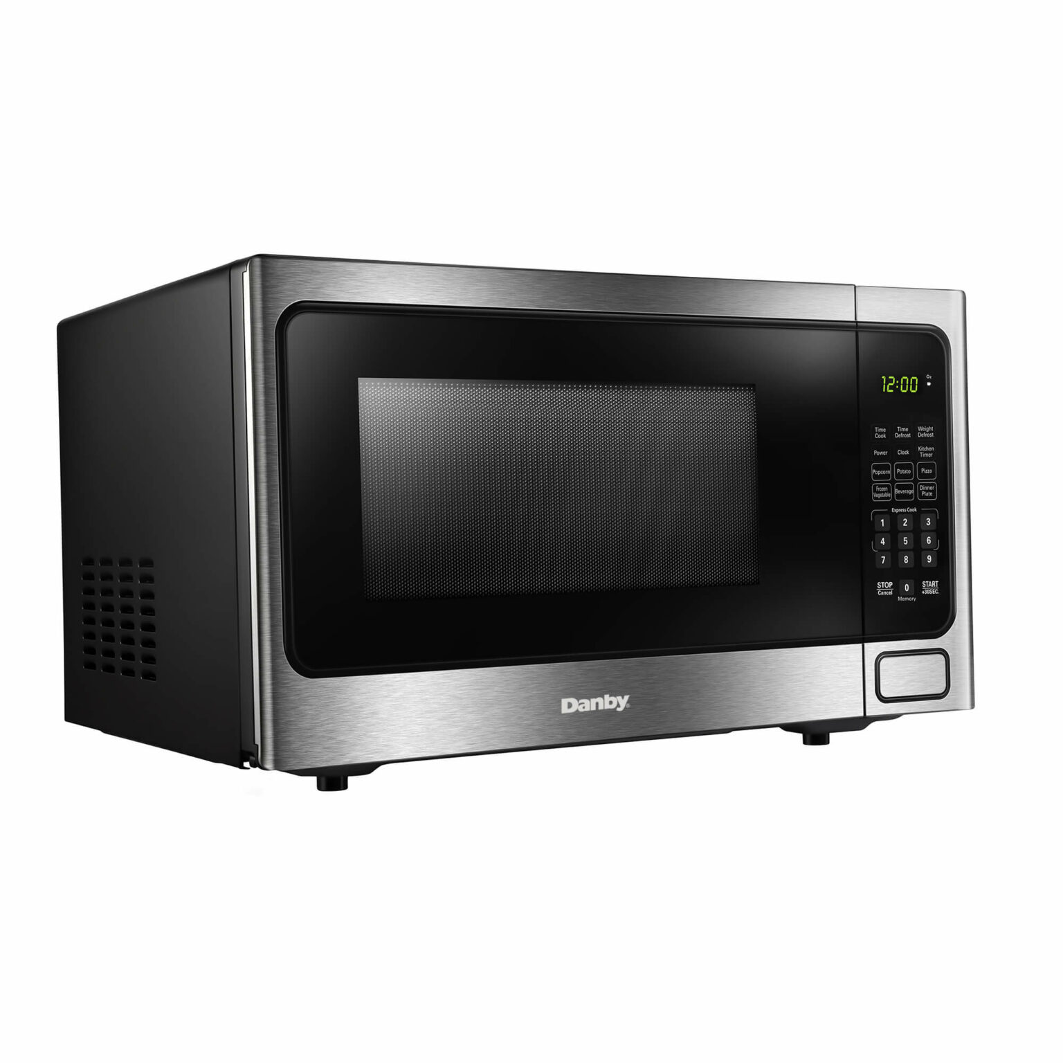 Danby Designer 1.1 cu. ft. Countertop Microwave in Stainless Steel ...