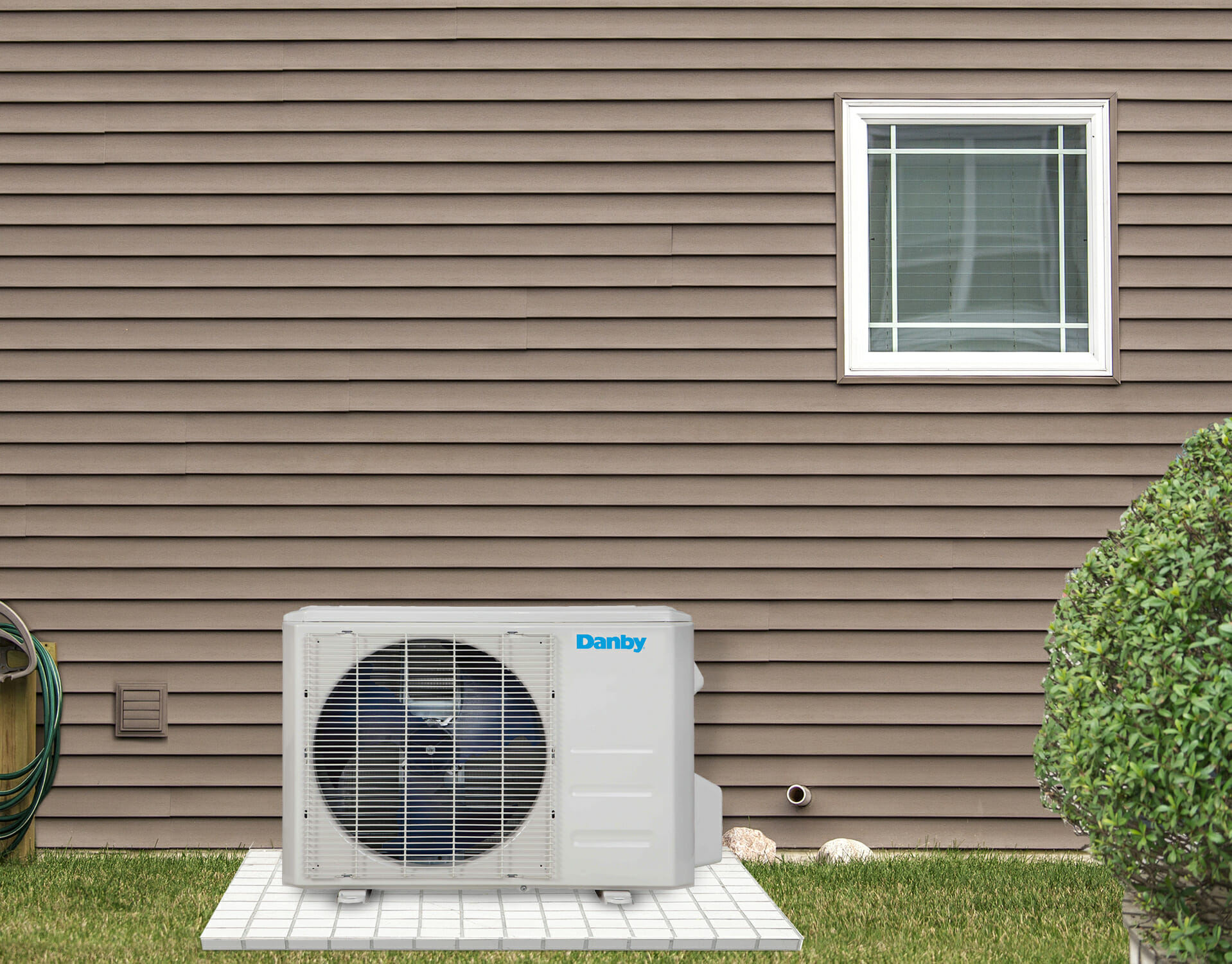 Danby 18000 BTU Mini-Split AC with Heat Pump in White - DAS180EAQHWDB ...