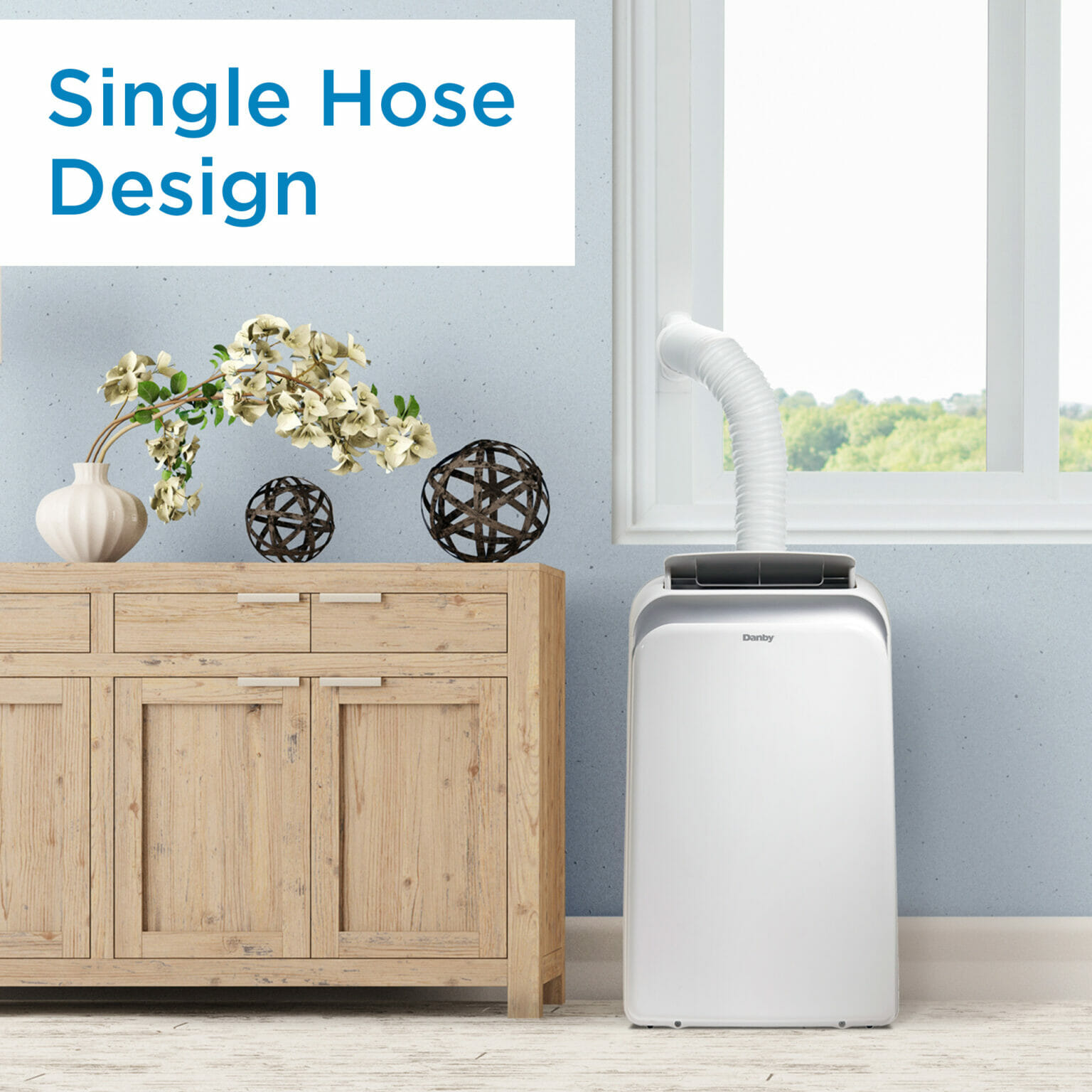 Danby 12000 BTU (8000 SACC) Portable Air Conditioner in White ...