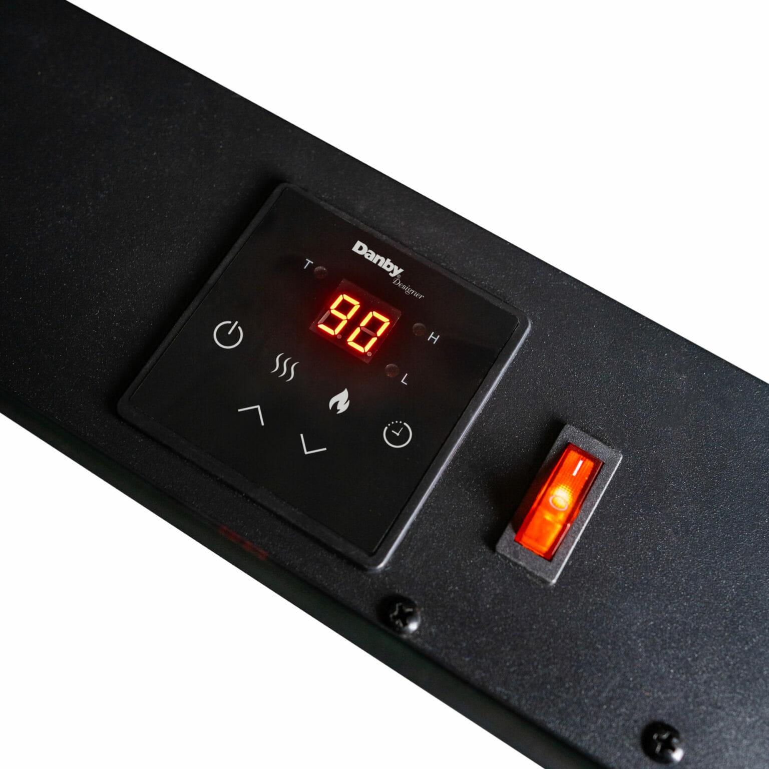 Danby Designer 38" Wall Mount Electric Fireplace in Black ...