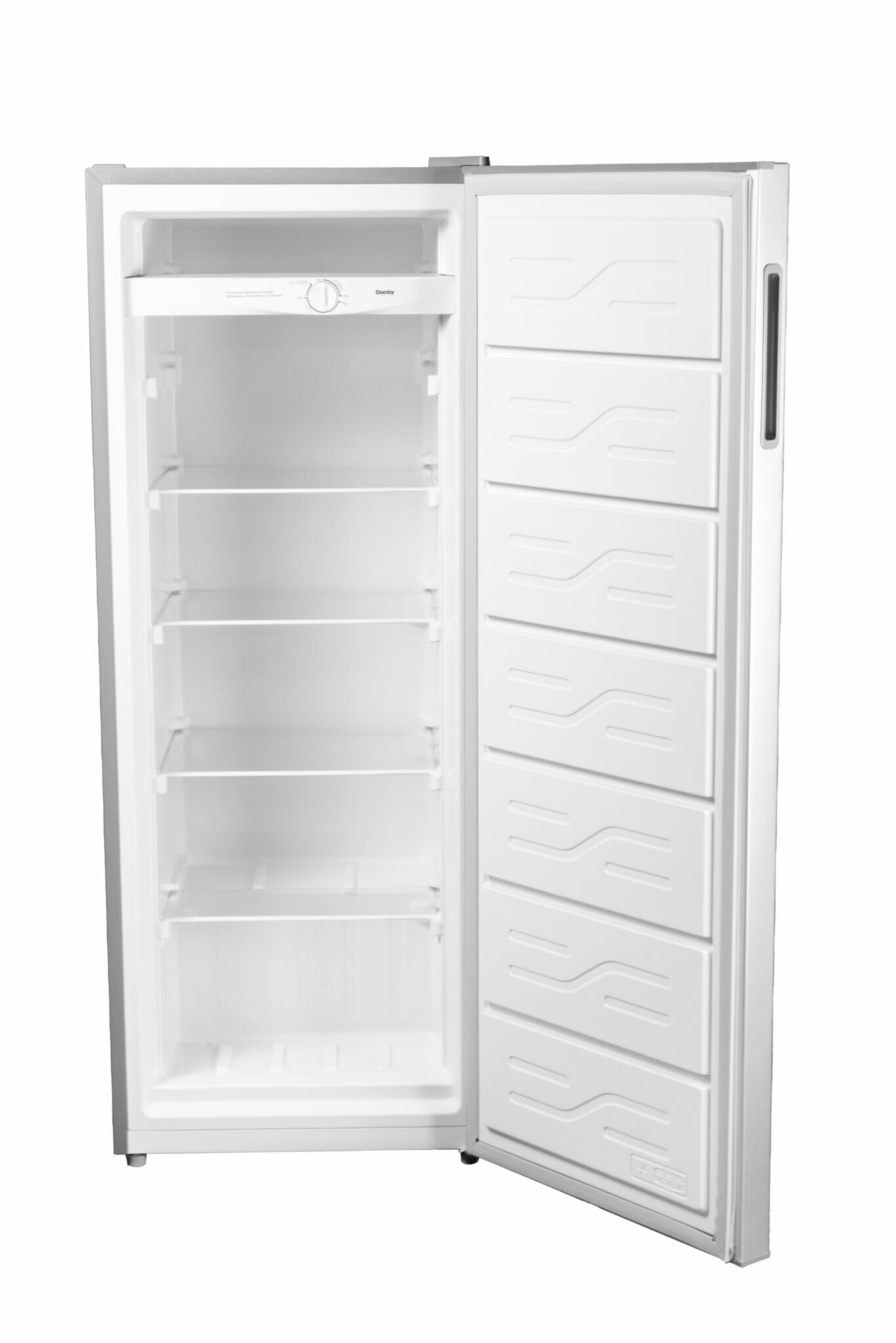 Danby 6.8 cu. ft. Convertible Upright Freezer in Stainless Steel Look ...