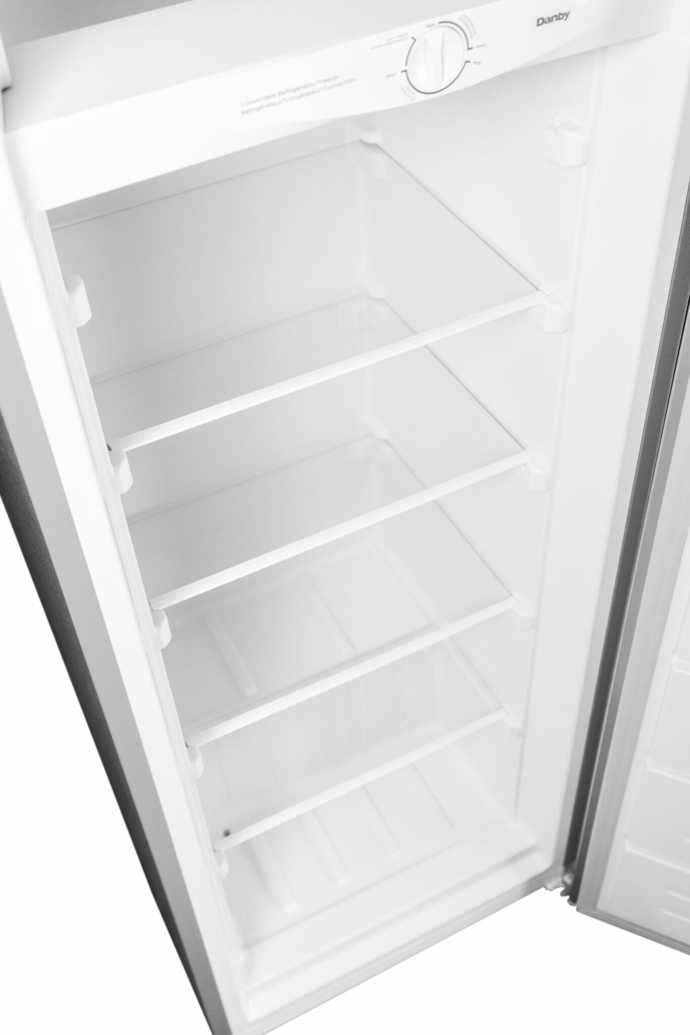 Danby 6.8 cu. ft. Convertible Upright Freezer in Stainless Steel Look ...