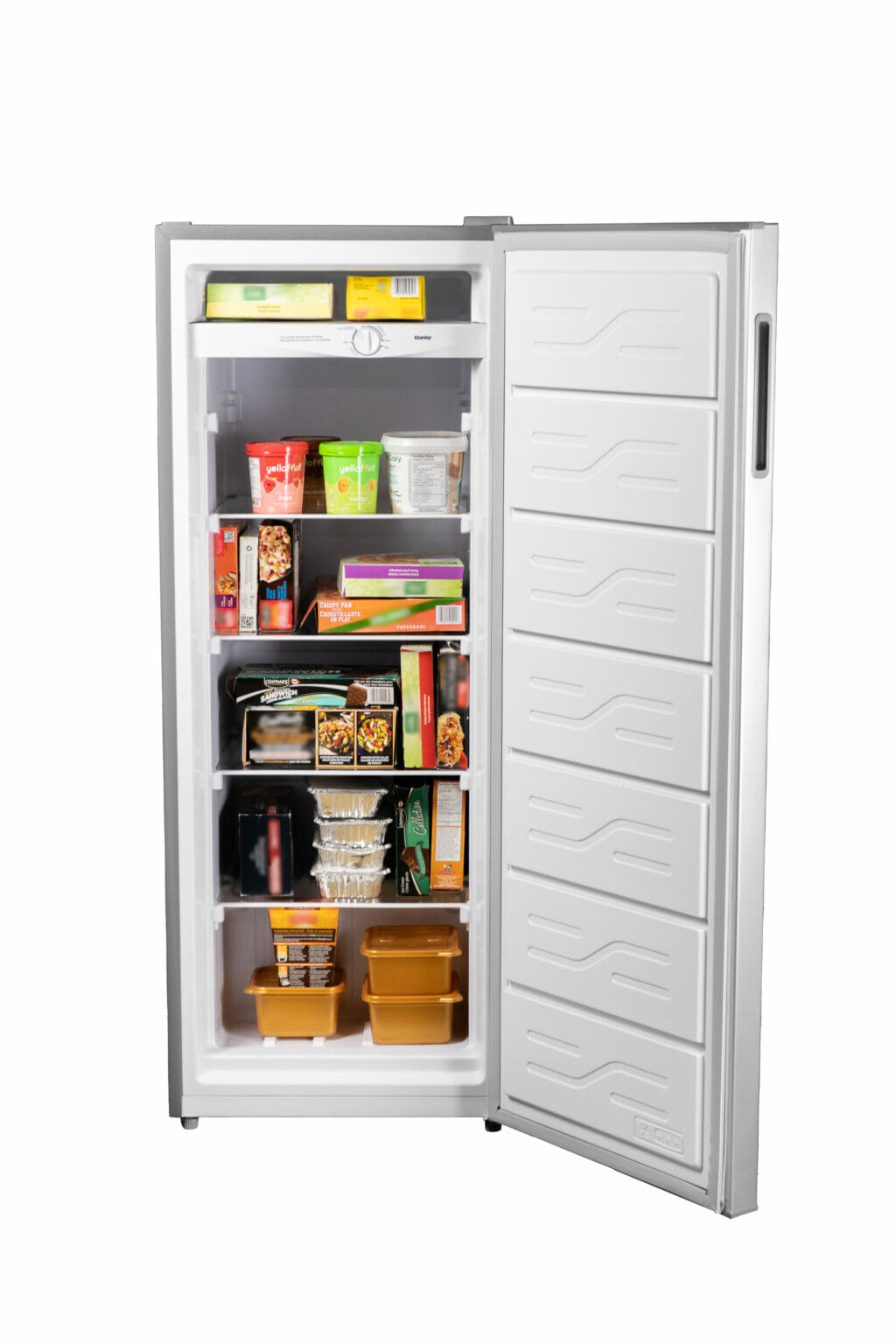 Danby 6.8 cu. ft. Convertible Upright Freezer in Stainless Steel Look ...