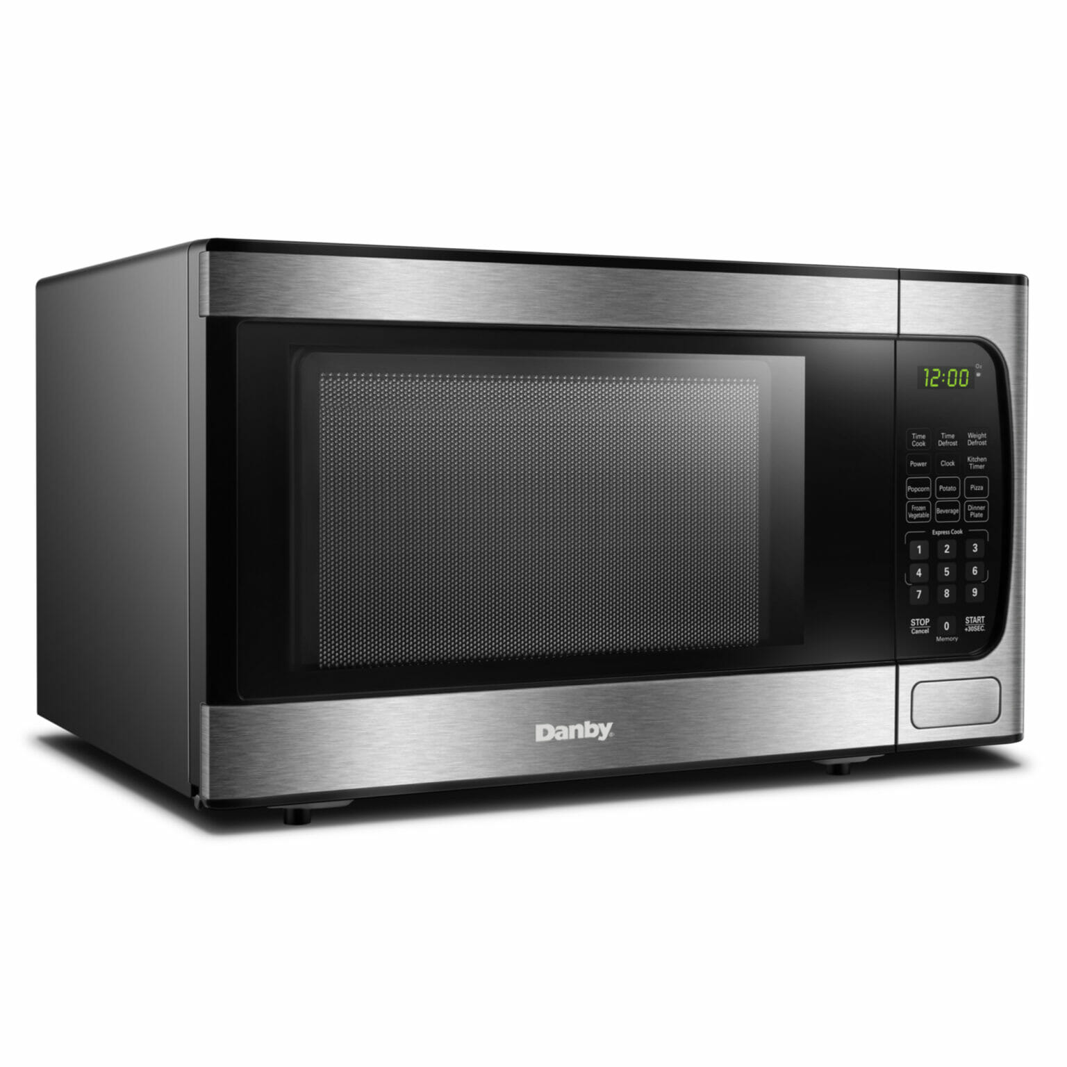 Danby 0.9 cu. ft. Countertop Microwave in Stainless Steel - DBMW0924BBS ...