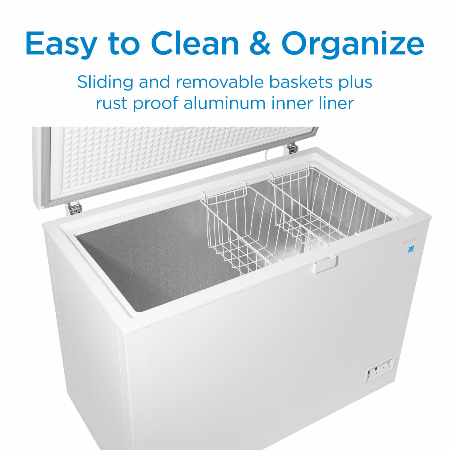 Danby 10.0 cu. ft. Chest Freezer in White - DCF100A5WDB | Danby Canada