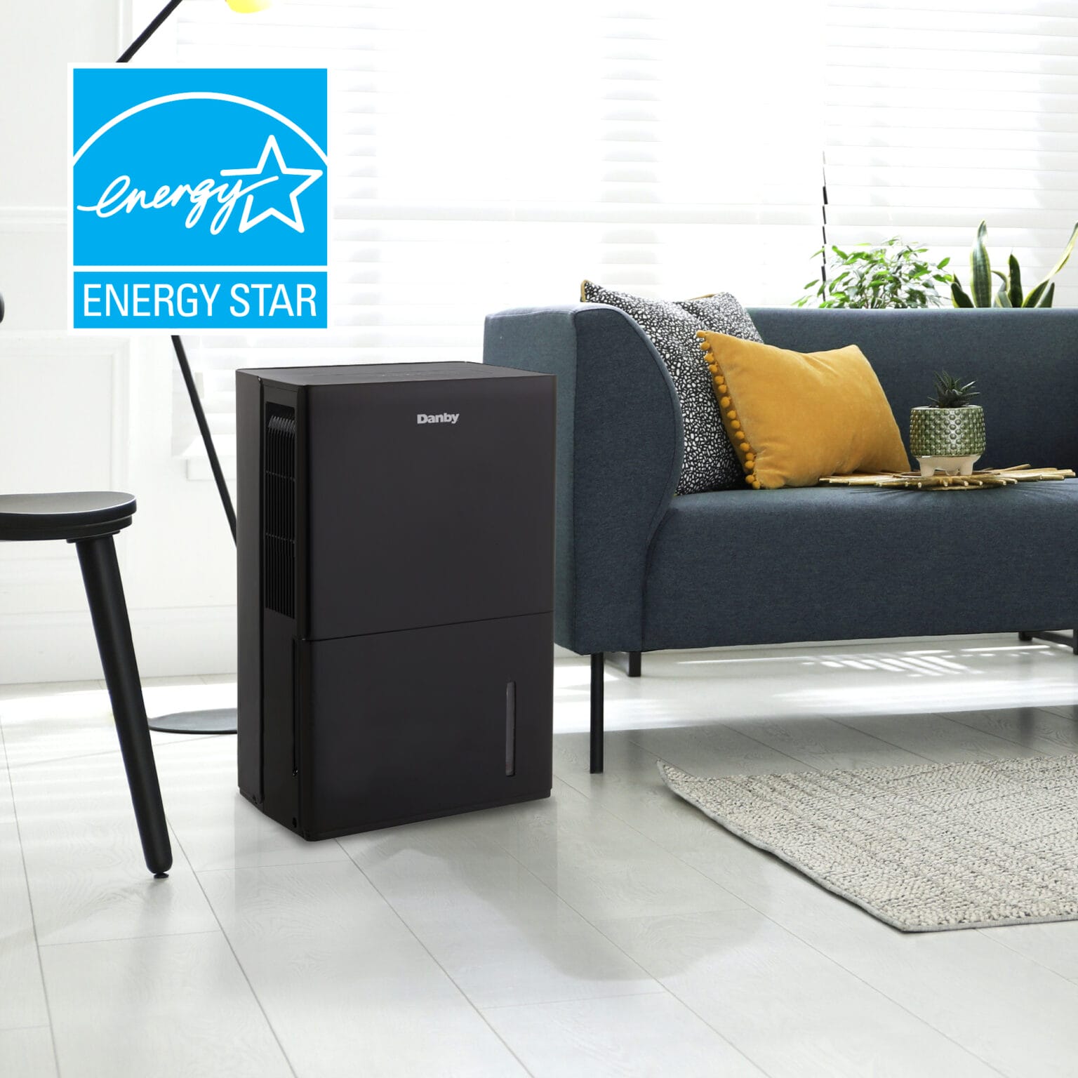 Danby 50 Pint Dehumidifier with Pump in Black - DDR050BLPBDB-ME | Danby ...