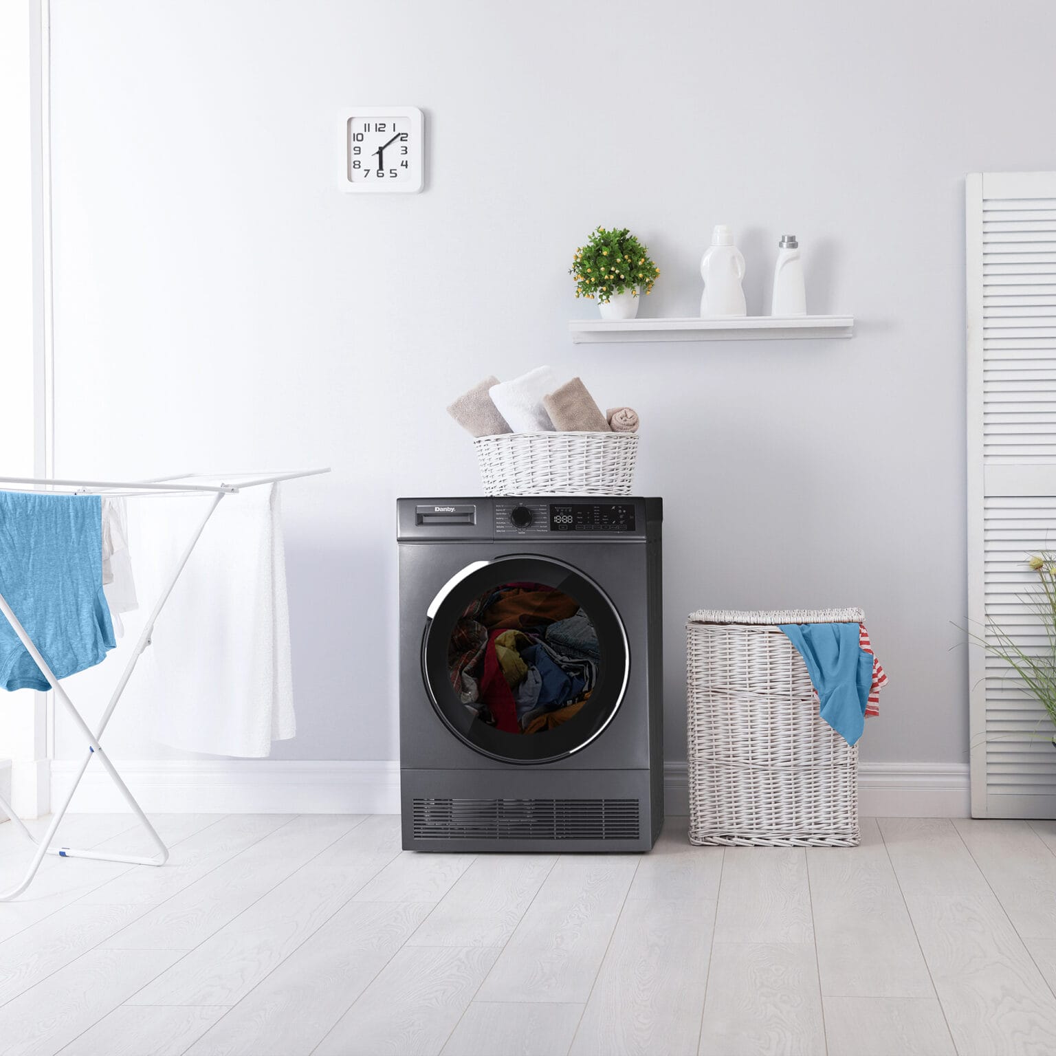 Danby 24" Front Load Condenser Tumble Dryer - DDY040D1DSDB | Danby Canada