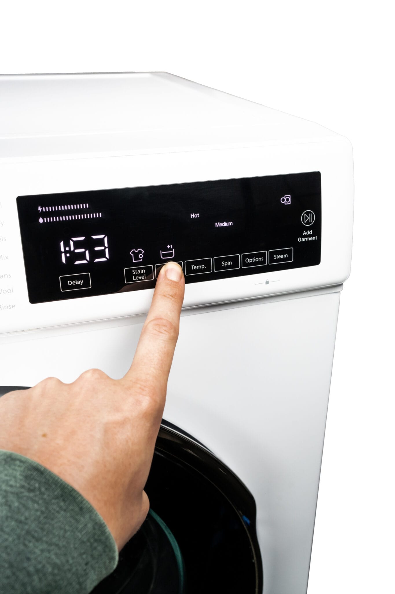 Danby 24" Stackable Front Load Washer with Steam in White - DWM022D3WDB ...