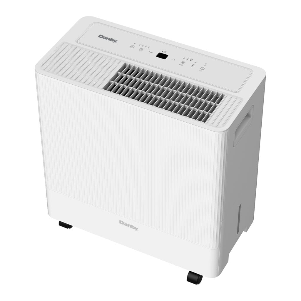 Danby 50-Pint Dehumidifier with Pump & Wi-Fi in White - DDR050BSPWDB ...