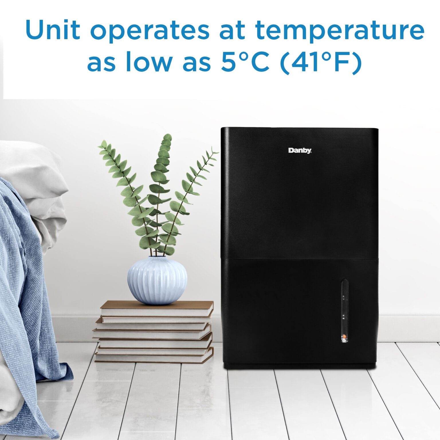 Danby 50 Pint Dehumidifier with Pump and Wi-Fi – Matte Black ...