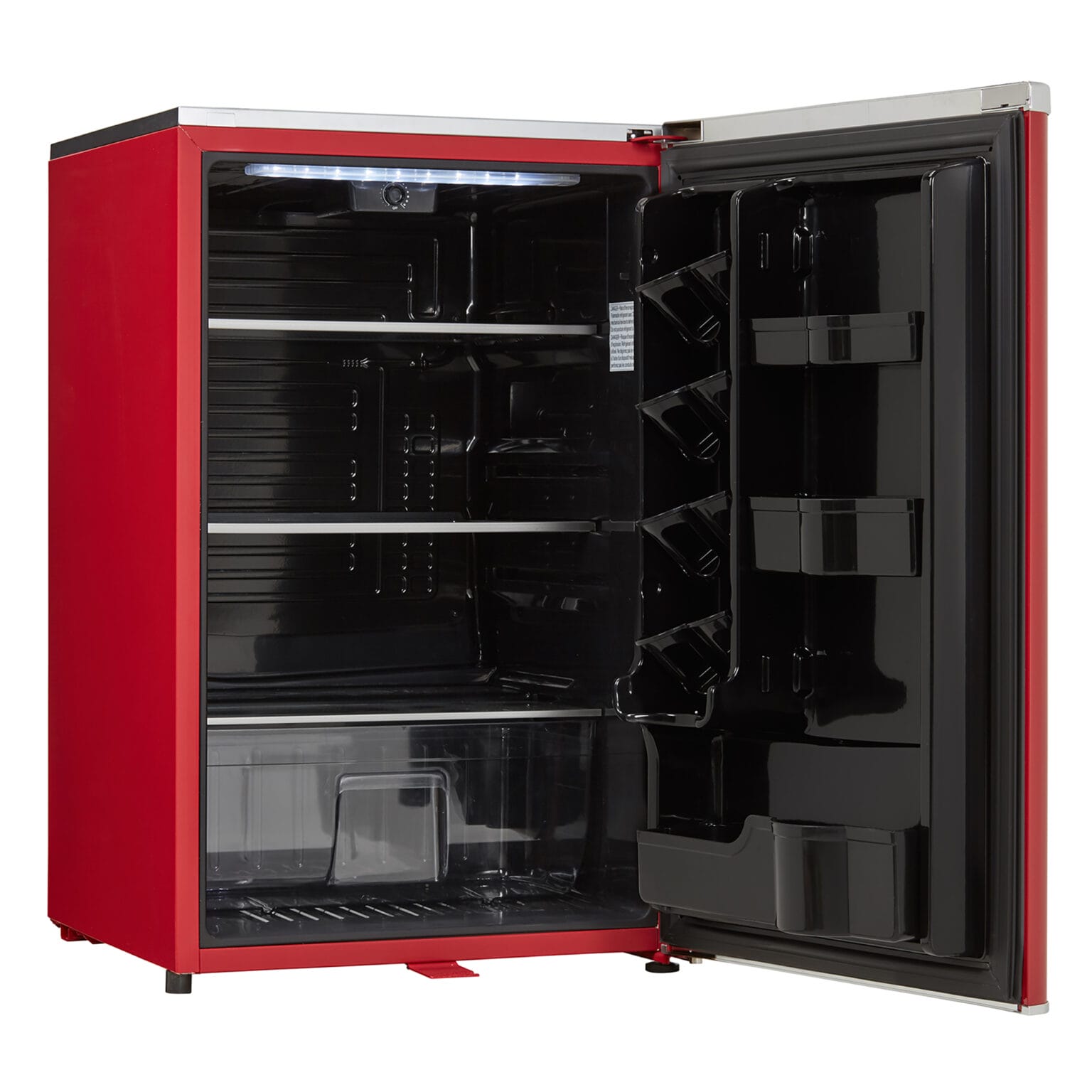 Danby 4.4 cu. ft. Contemporary Classic Compact Fridge in Metallic Red ...