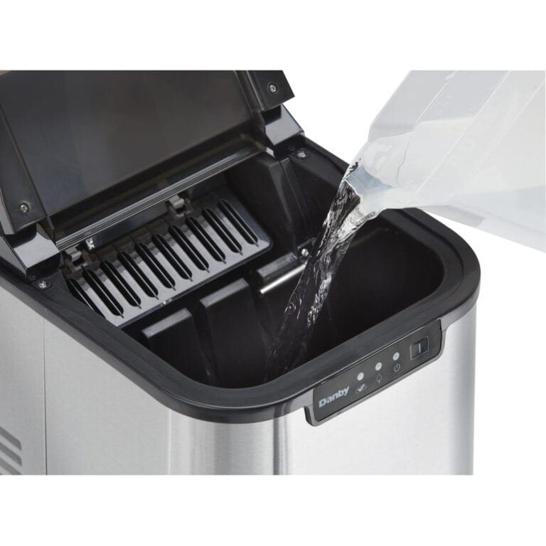 Danby 25 lbs. Countertop Ice Maker in Stainless Steel - DIM2500SSDB ...