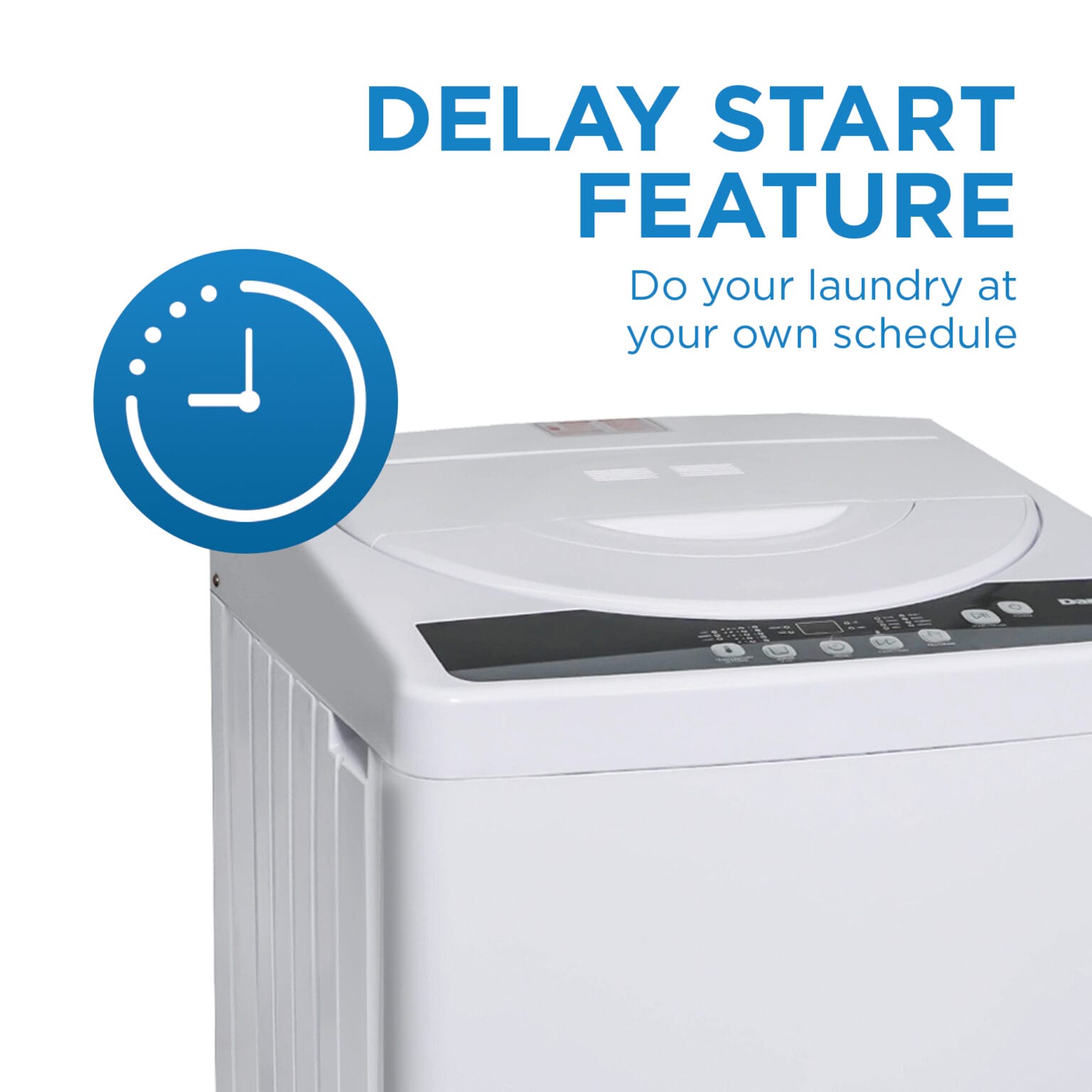 Danby 1.6 cu. ft. Compact Top Load Washing Machine in White ...