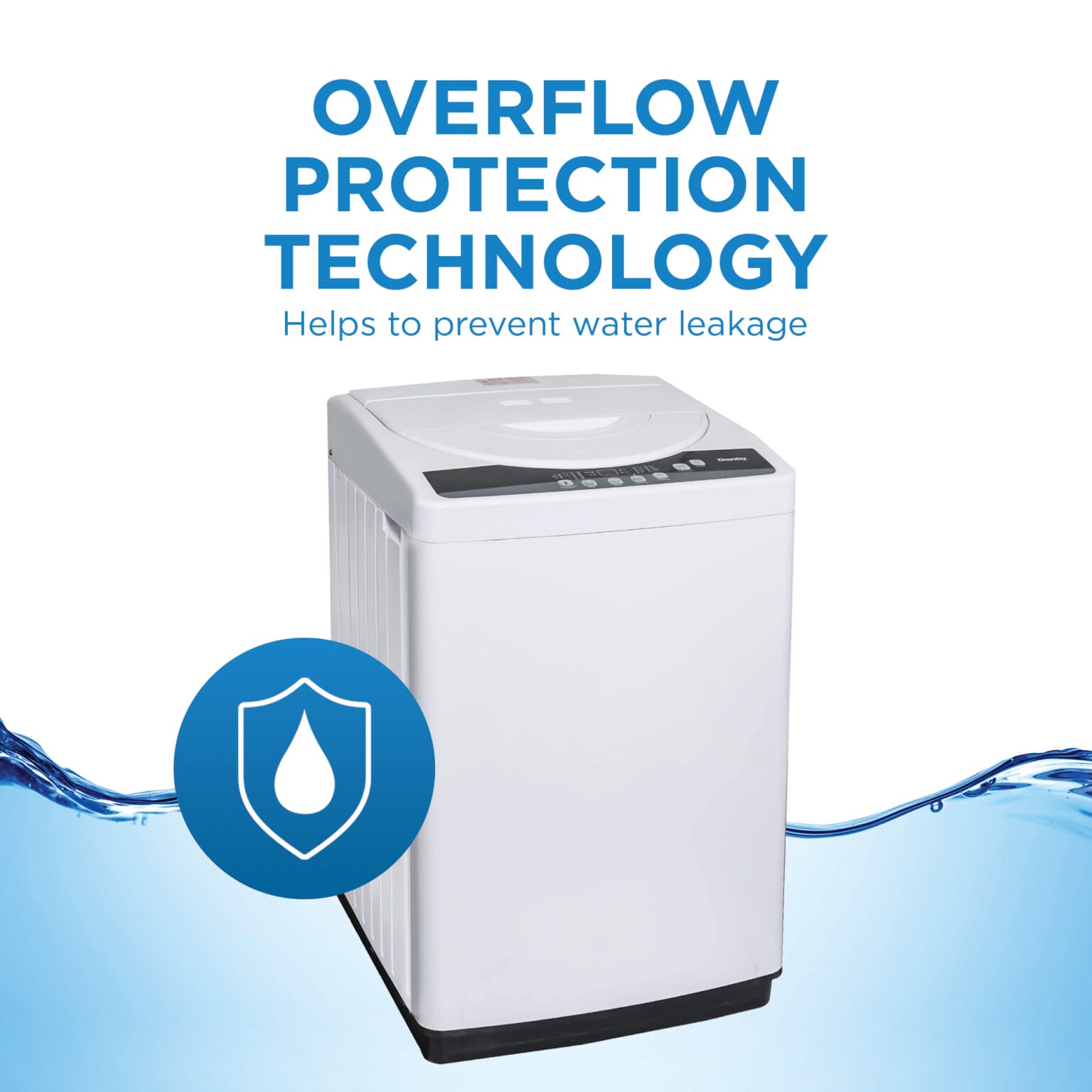 Danby 1.6 cu. ft. Compact Top Load Washing Machine in White ...