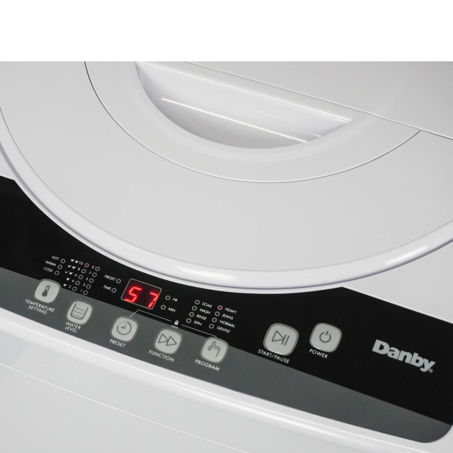 Danby 1.8 cu. ft. Compact Top Load Washing Machine in White - DWM065WDB ...