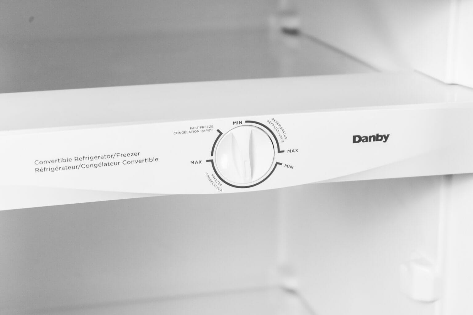 Danby 6.8 cu. ft. Convertible Upright Freezer in Stainless Steel Look ...