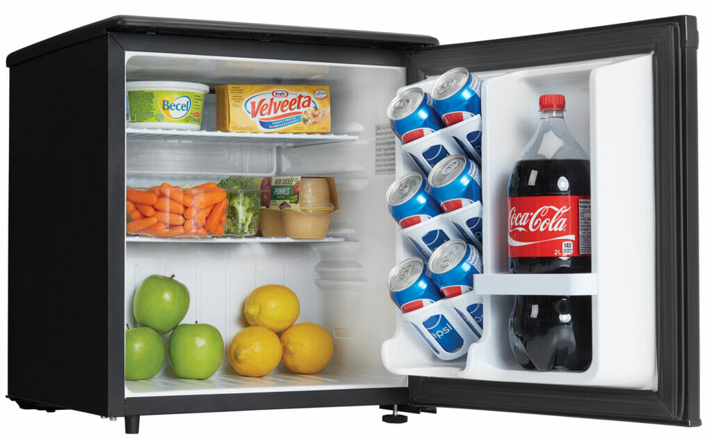 Danby Designer 1.7 cu. ft. Compact Fridge in Black - DAR017A2BDD ...