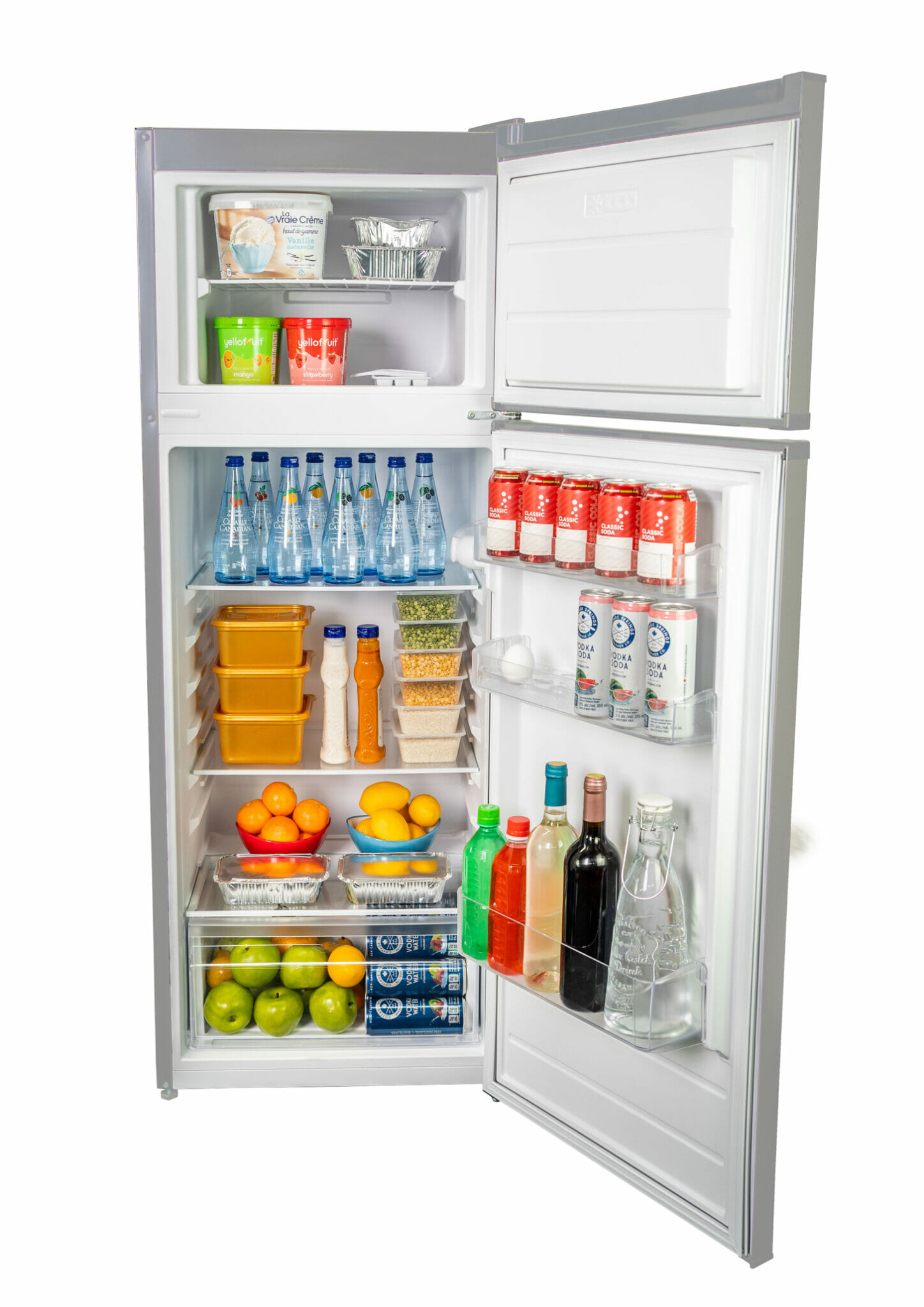 Danby 7.4 cu. ft. Partial Defrost Fridge in Stainless Steel ...