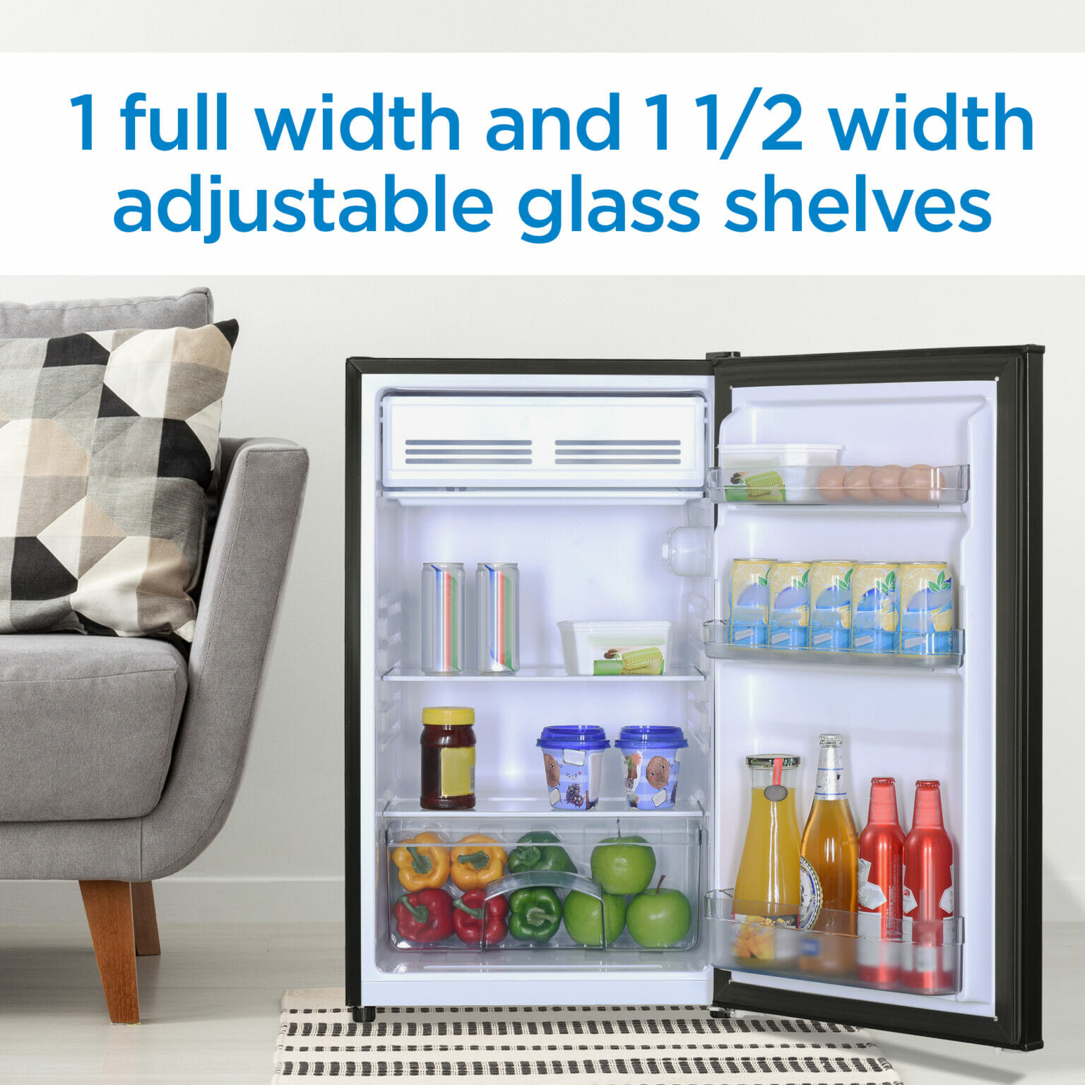 Danby 4.4 cu. ft. Compact Fridge in Black - DCR044B1BM | Danby USA